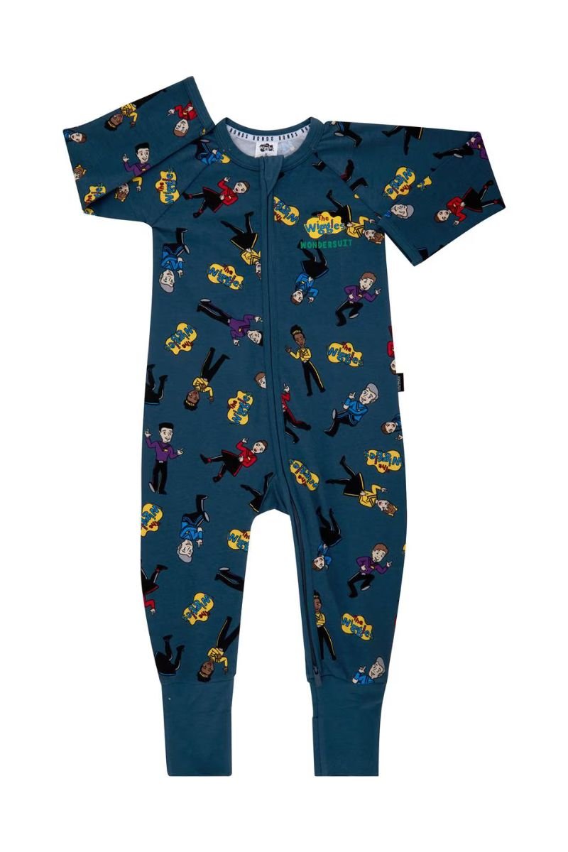 BONDS X THE WIGGLES ZIPPY WONDERSUIT LONG SLEEVE - The Wiggles Navy ...