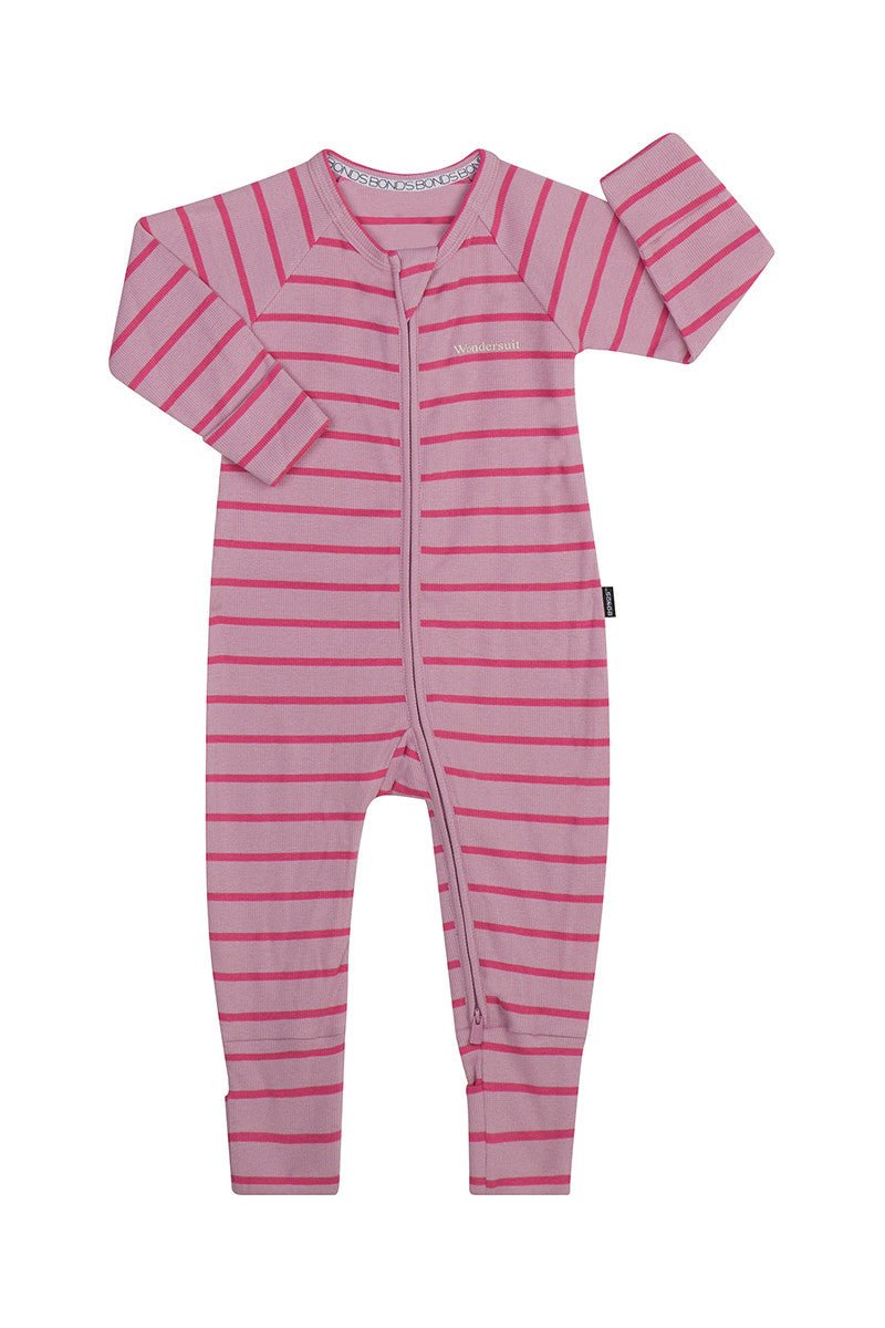 BONDS RIBBED ZIPPY WONDERSUIT LONG SLEEVE - Mademoiselle/Exotica – Kids ...